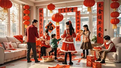 Celebrating Spring Festival in China | Chinese New Year Greetings ...