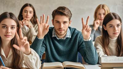 Count Numbers by Using Chinese Hand Gestures