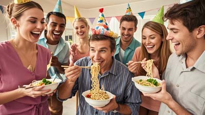 Chinese Food: Longevity Noodles 长寿面 - eChineseLearning